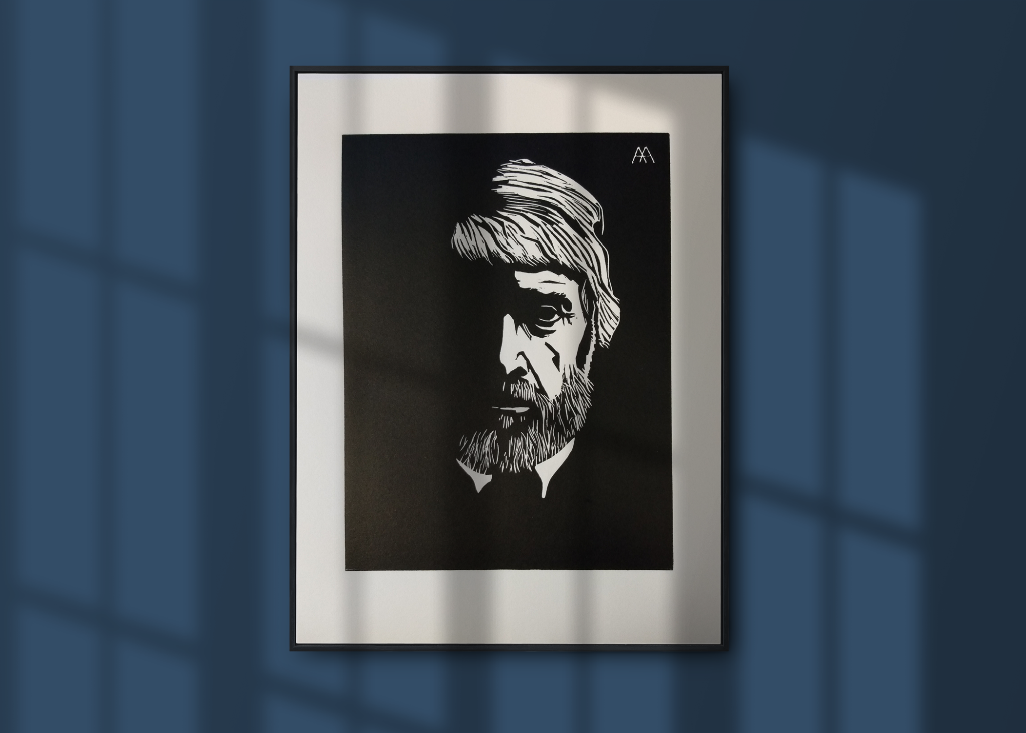 Linocut Poster — Thomas Carlyle - Imperium Press